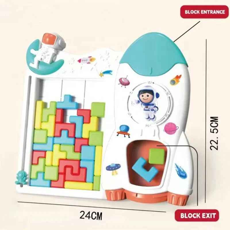 Tetris Block 3D Puzzle Blocks – Aroha Toys